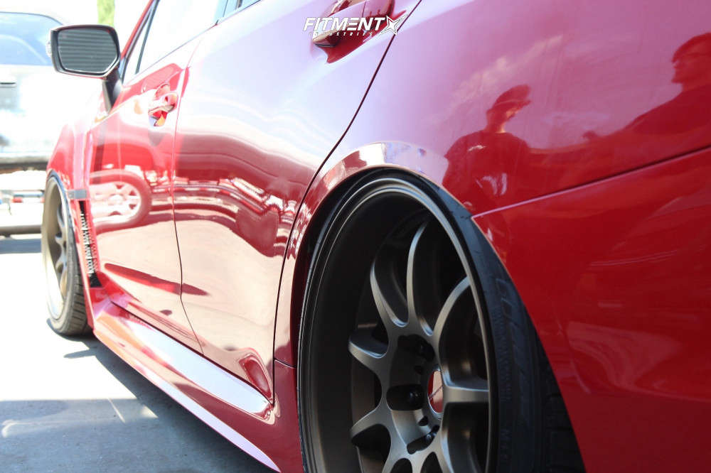 2017 Subaru WRX STI Base with 18x9.5 Work Emotion D9r and Toyo Tires ...