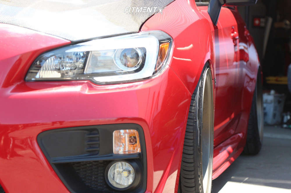 2017 Subaru WRX STI Base with 18x9.5 Work Emotion D9r and Toyo Tires ...