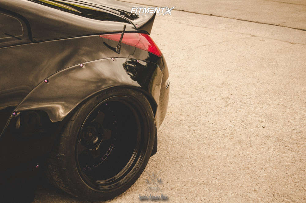 2003 Nissan 350Z Track with 18x11 Work Meister S1 3P and BFGoodrich ...