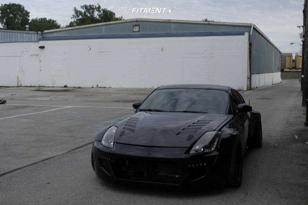 2003 Nissan 350Z Track with 18x11 Work Meister S1 3P and BFGoodrich ...