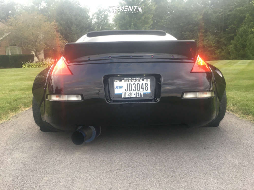 2003 Nissan 350Z Track with 18x11 Work Meister S1 3P and BFGoodrich ...