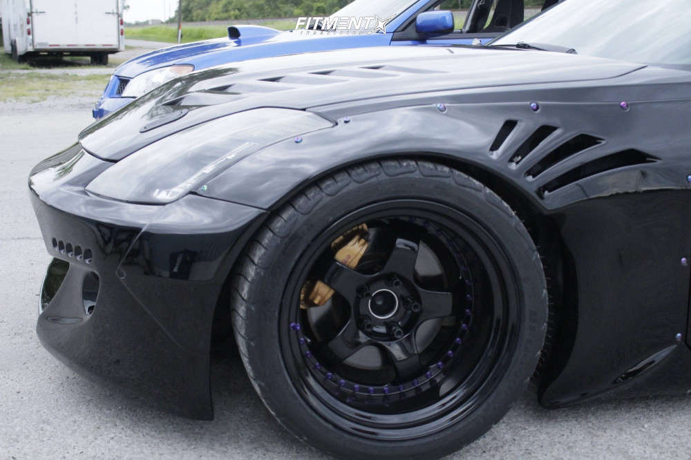 2003 Nissan 350Z Track with 18x11 Work Meister S1 3P and BFGoodrich ...