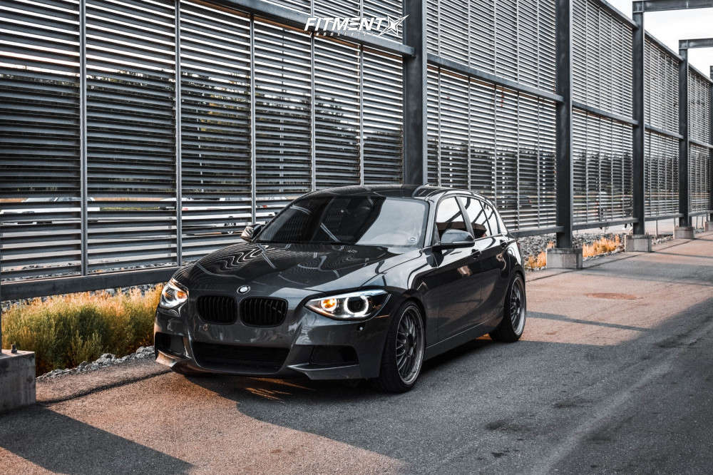 2013 BMW 128i Base with 19x8.5 Ocean DTM and Triangle 235x35 on ...