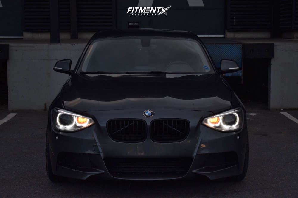 2013 BMW 128i Base with 19x8.5 Ocean DTM and Triangle 235x35 on ...