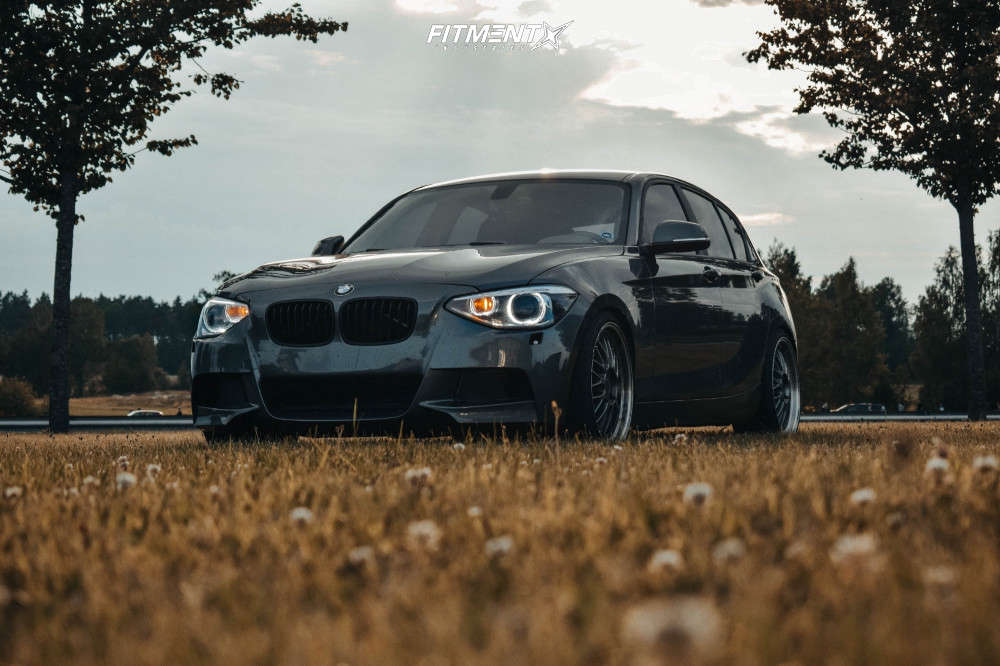 2013 BMW 128i Base with 19x8.5 Ocean DTM and Triangle 235x35 on ...