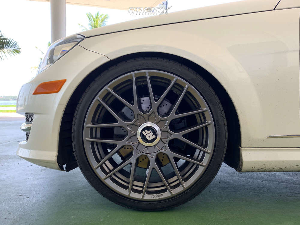 2013 Mercedes-Benz C300 4Matic Sport with 19x8.5 Rotiform Rse and Ohtsu ...