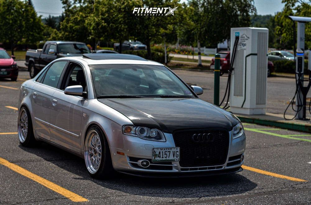 2007 Audi A4 Quattro Base with 18x9.5 Rotiform Lsr and Nankang 235x40 ...