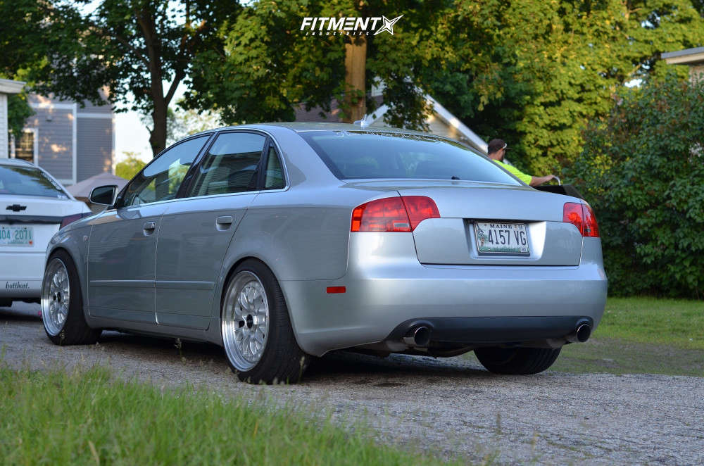 2007 Audi A4 Quattro Base with 18x9.5 Rotiform Lsr and Nankang 235x40 ...