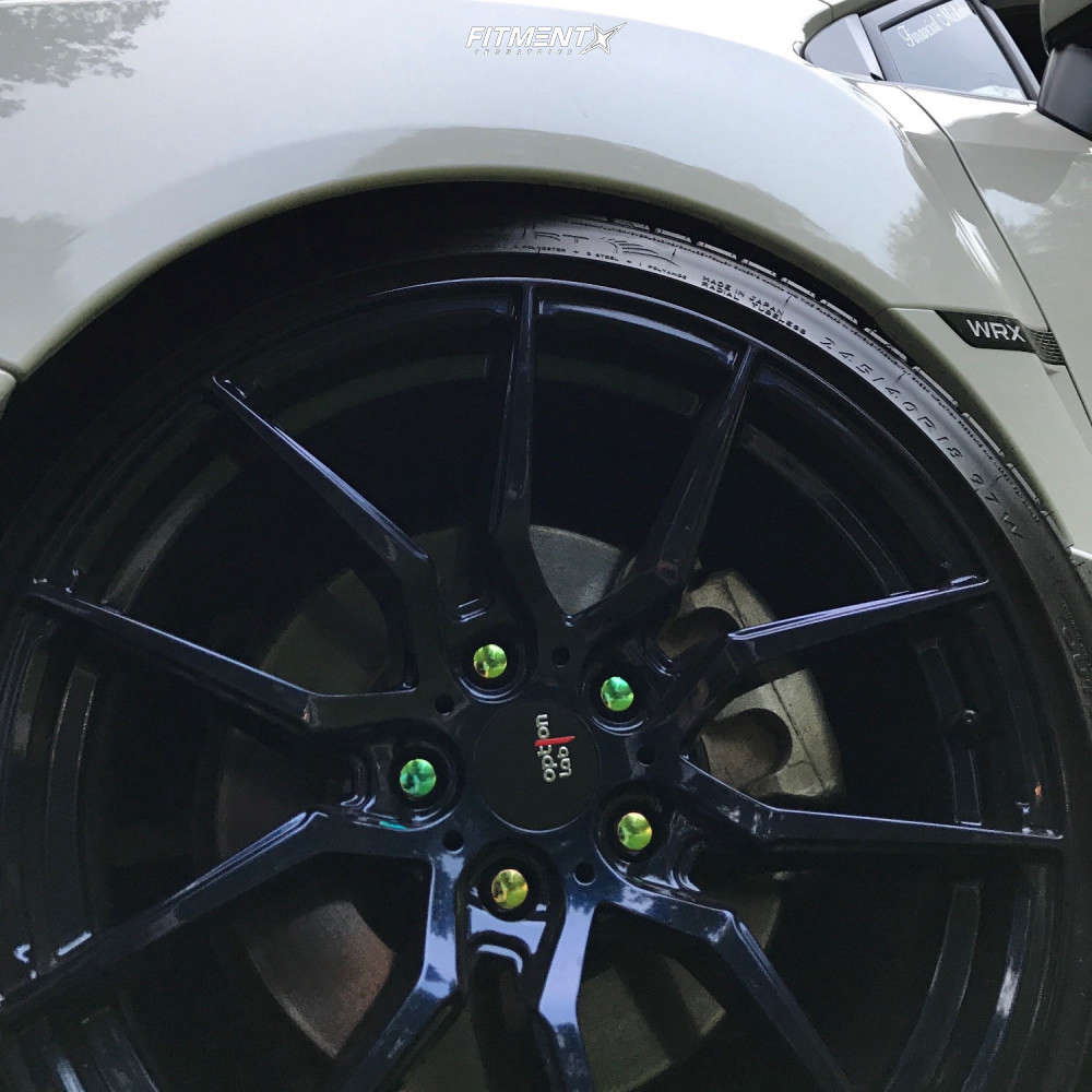 2019 Subaru WRX Premium with 18x9.5 Option Lab R716 and Achilles 235x40 ...