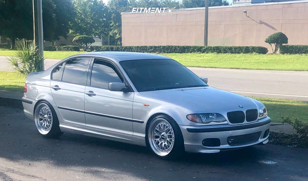 2004 BMW 330i Base with 18x9.5 Rotiform Lsr and Firestone 225x40 on ...