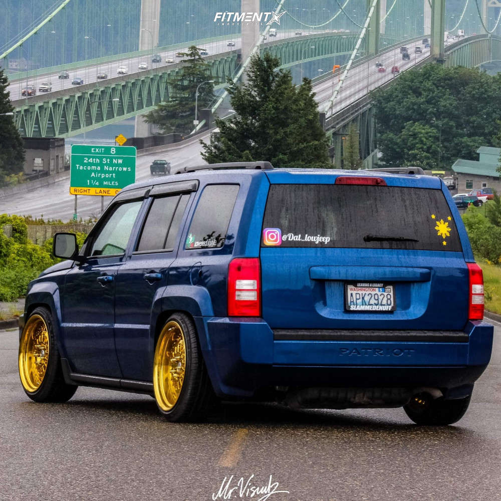 2010 Jeep Patriot Sport with 19x10 ESM Esm-015 and Lexani 225x40 on ...