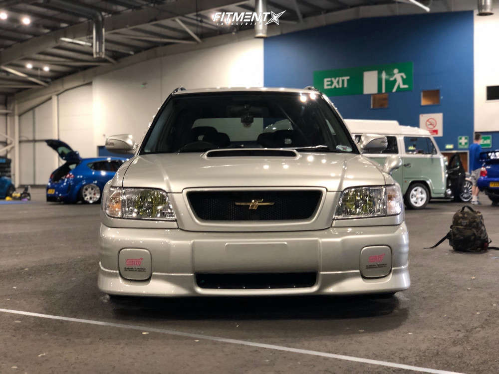 2001 Subaru Forester Base with 18x9.5 Japan Racing Jr6 and Nankang ...
