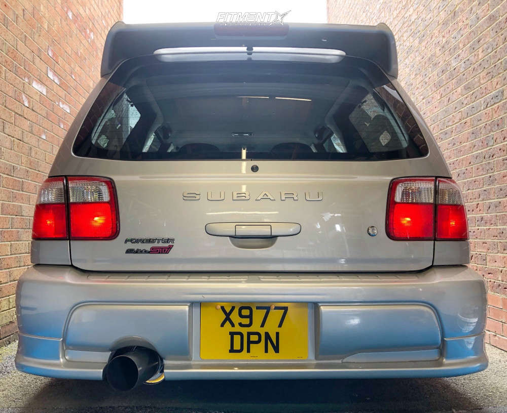 2001 Subaru Forester Base with 18x9.5 Japan Racing Jr6 and Nankang ...