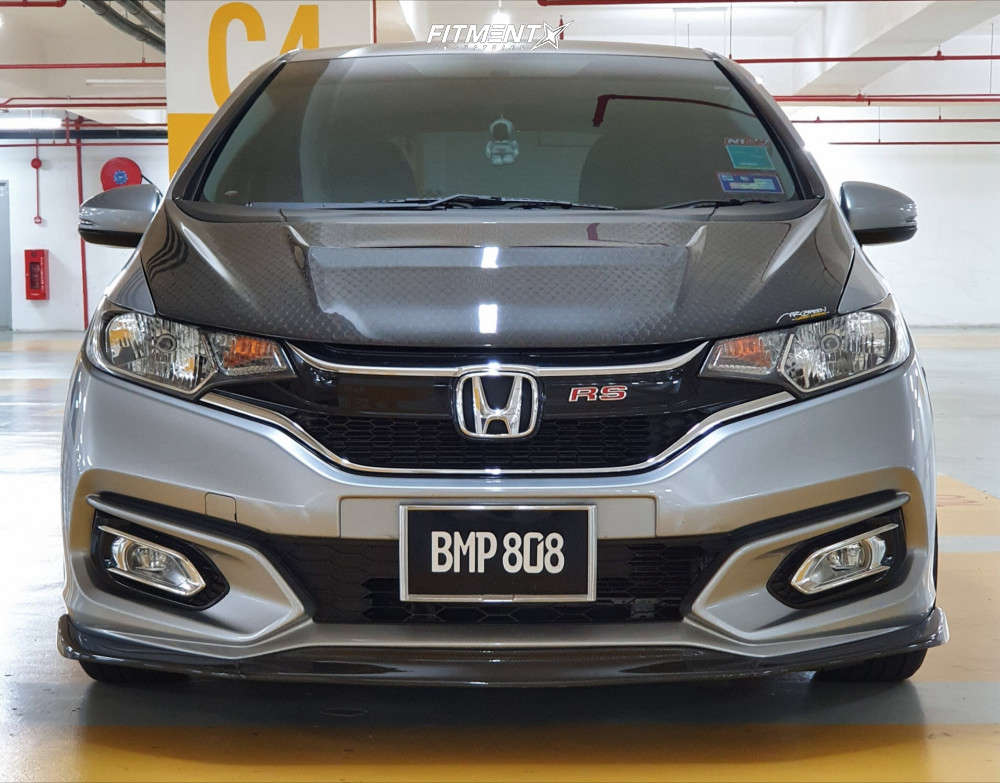 2018 Honda Fit Sport with 15x7 Rays Engineering TE37 and Yokohama ...