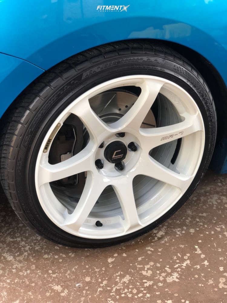 2010 Mazda 3 Mazdaspeed with 18x9 Cosmis Racing Mr7 and Federal 225x40 ...