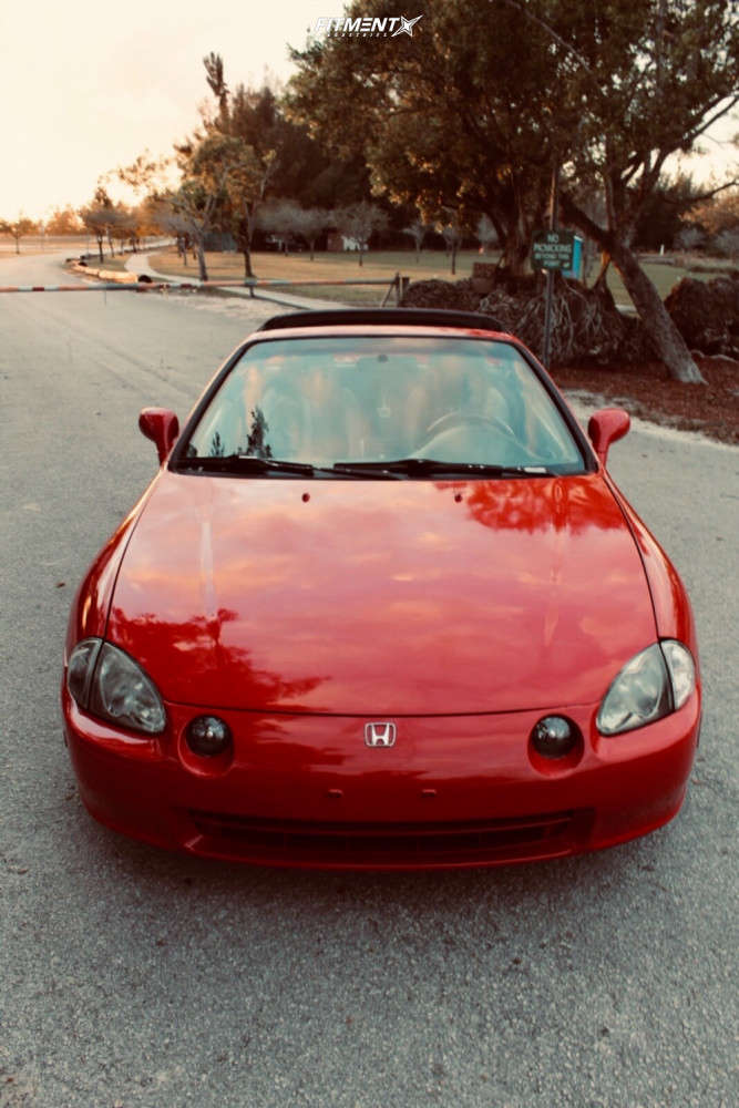 1994 Honda Civic Del Sol Si with 15x8 AVID1 AV12 and Toyo Tires 195x45 ...