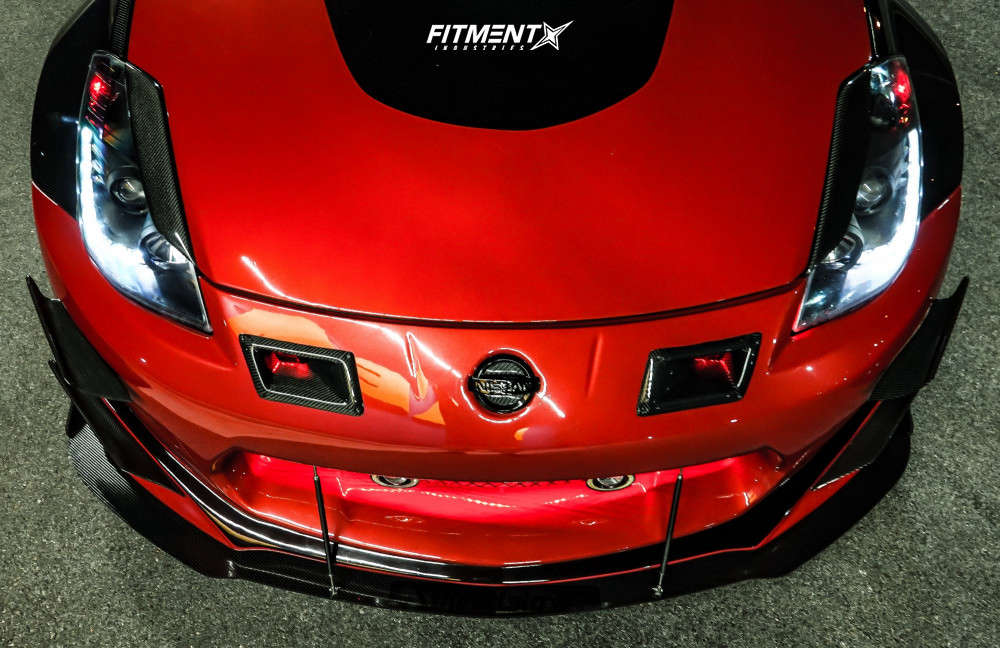 2008 Nissan 350Z Grand Touring with 20x9.5 Platinum Series D7 and ...