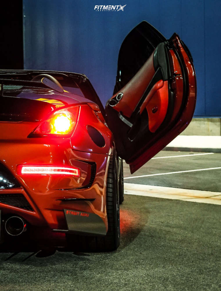 2008 Nissan 350Z Grand Touring with 20x9.5 Platinum Series D7 and ...