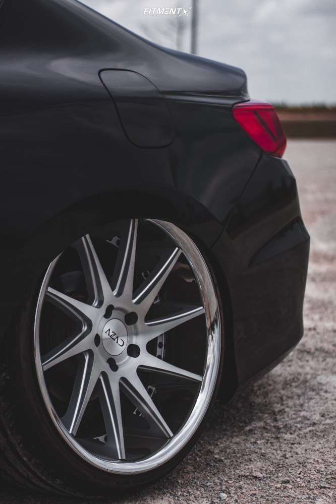 2013 Honda Accord EX-L with 20x10.5 Azad Az23 and Ovation 255x30 on Air ...