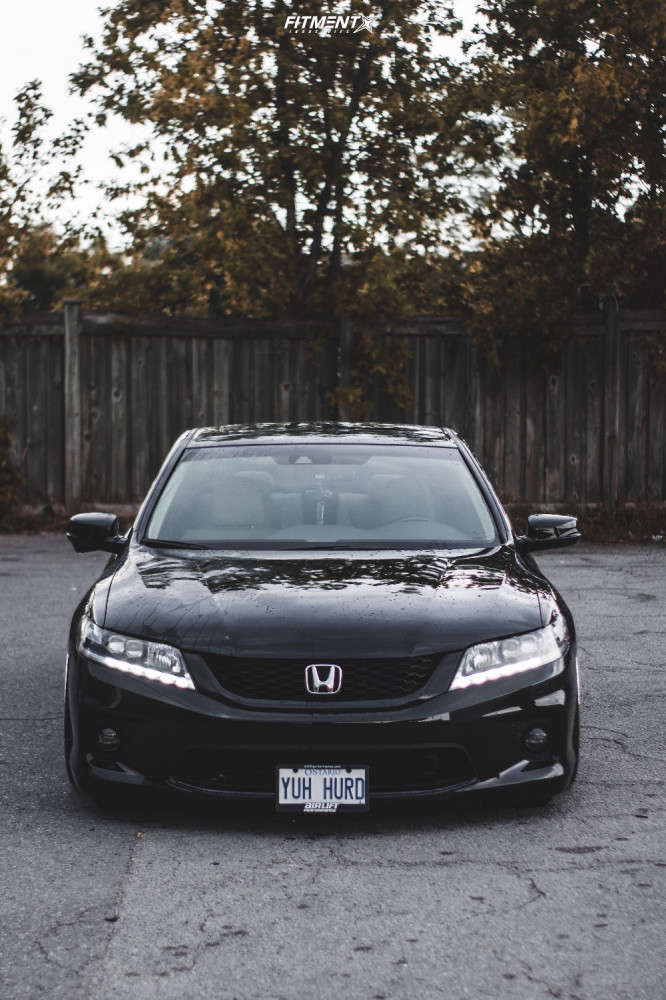 2013 Honda Accord EX-L with 20x10.5 Azad Az23 and Ovation 255x30 on Air ...