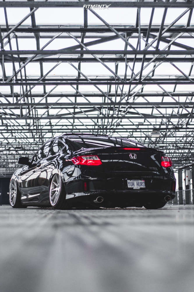 2013 Honda Accord EX-L with 20x10.5 Azad Az23 and Ovation 255x30 on Air ...