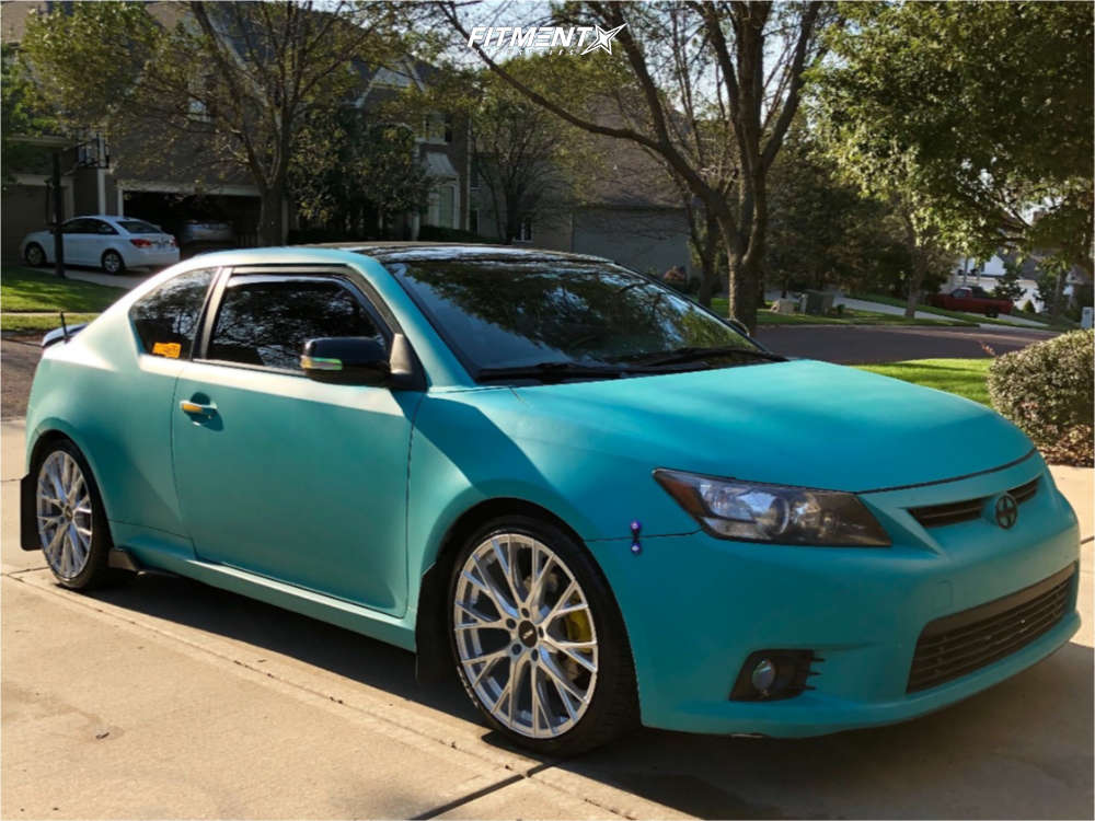 2011 Scion TC Base with 19x8.5 Konig Interflow and Toyo Tires 235x35 on ...