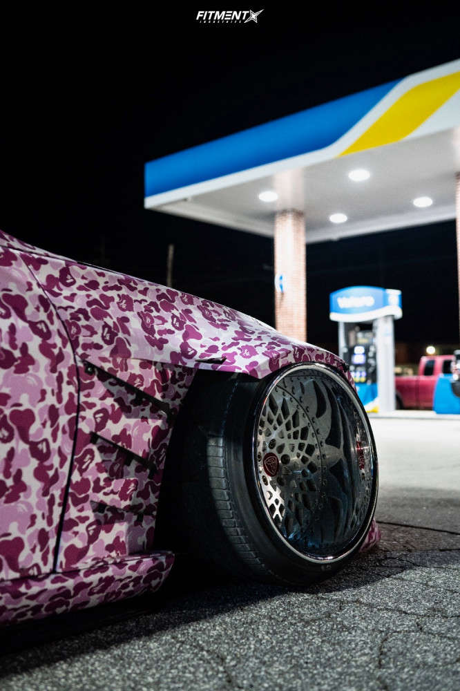 2009 Nissan 370Z Base with 19x12.5 Infinitewerks Is and Michelin 285x35 ...