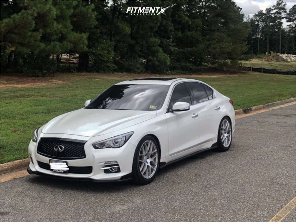 2015 INFINITI Q50 Premium with 19x9.5 BBS Lmr and Hankook 245x35 on ...