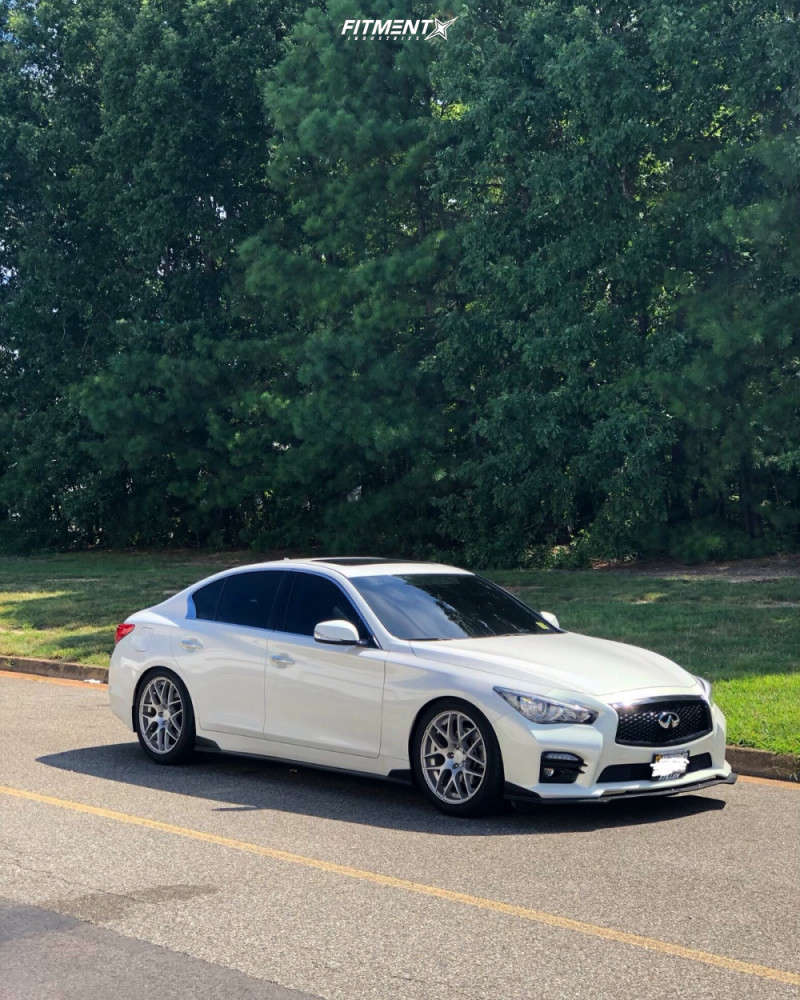 2015 INFINITI Q50 Premium with 19x9.5 BBS Lmr and Hankook 245x35 on ...