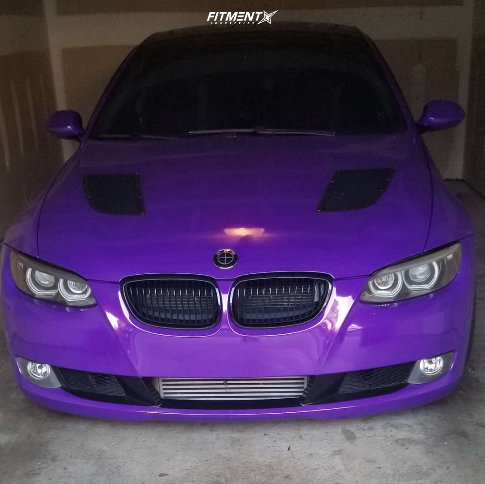 2009 BMW 335i Base with 19x8.5 Konig Oversteer and Hankook 235x35 on ...