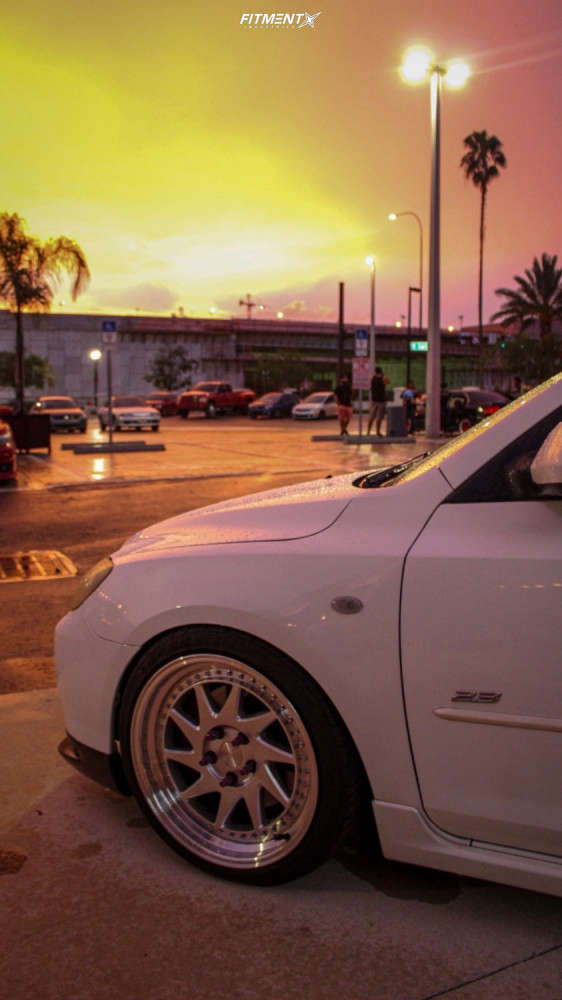 2008 Mazda 3 S with 18x8.5 ESR Sr09 and Federal 215x40 on Coilovers ...