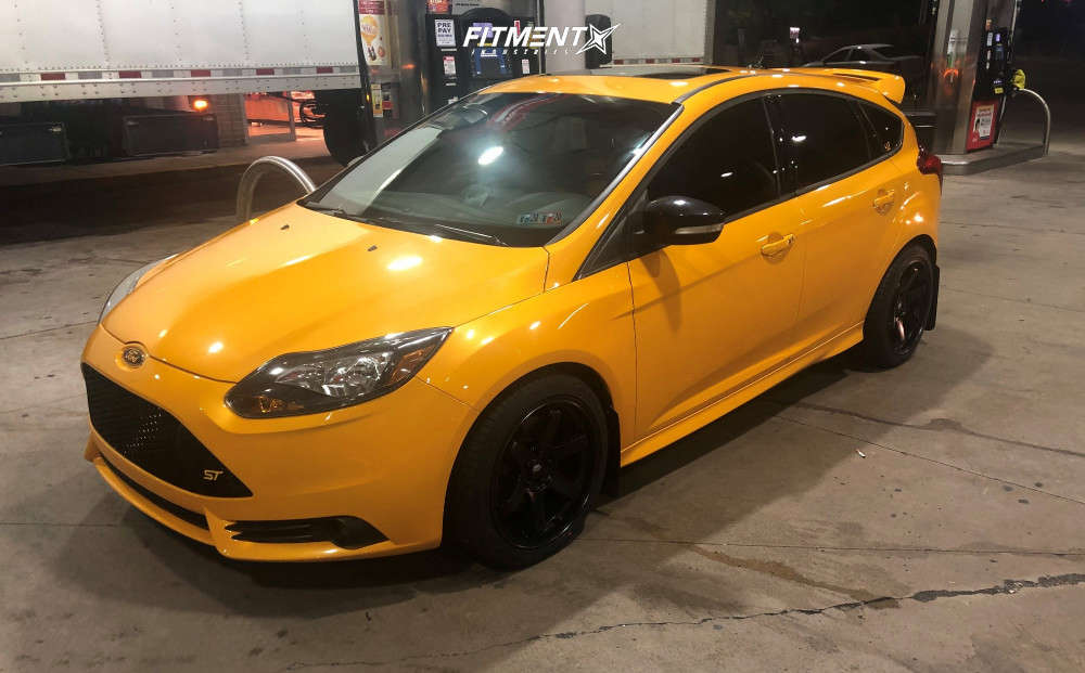 2013 Ford Focus ST with 18x8.5 Verde Saga and Nexen 235x40 on Stock ...
