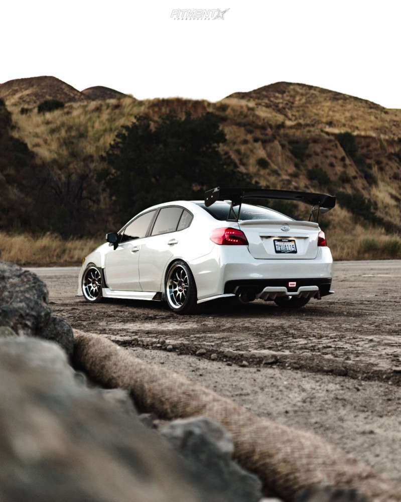 2018 Subaru WRX Base with 18x9.5 Work Emotion D9r and Falken 265x35 on ...