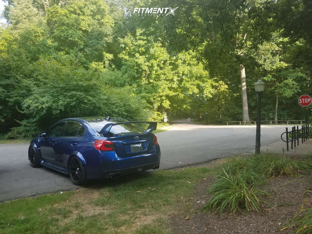 2015 Subaru WRX Base with 18x9.5 Enkei Raijin and Bridgestone 255x35 on ...