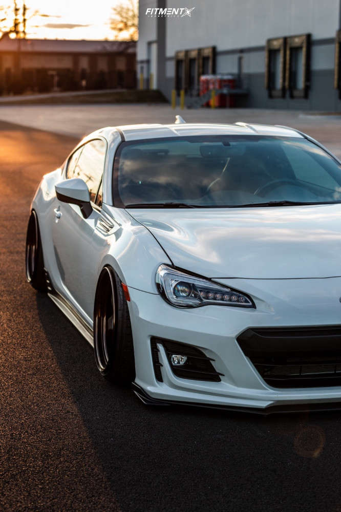 2017 Subaru BRZ Limited with 18x10.5 Work Meister S1 3P and Toyo Tires ...