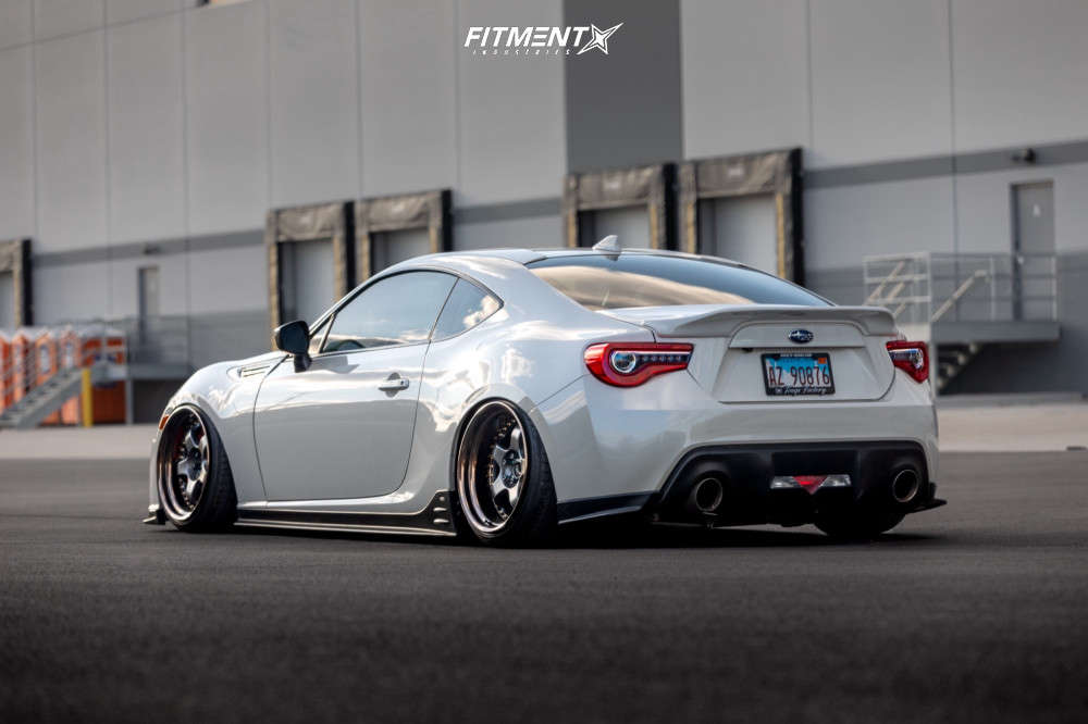 2017 Subaru BRZ Limited with 18x10.5 Work Meister S1 3P and Toyo Tires ...