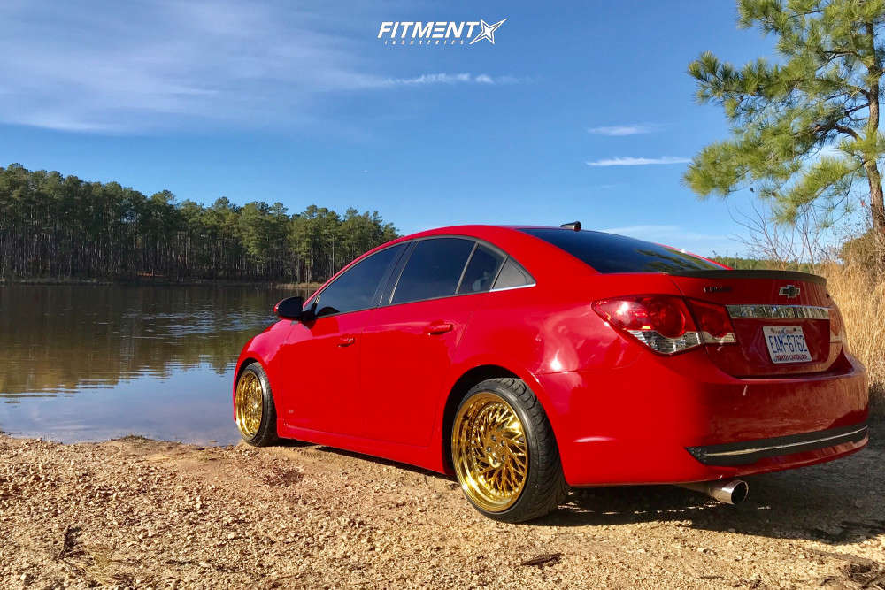 2013 Chevrolet Cruze LT with 18x9.5 Aodhan Ds03 and Federal 225x35 on ...