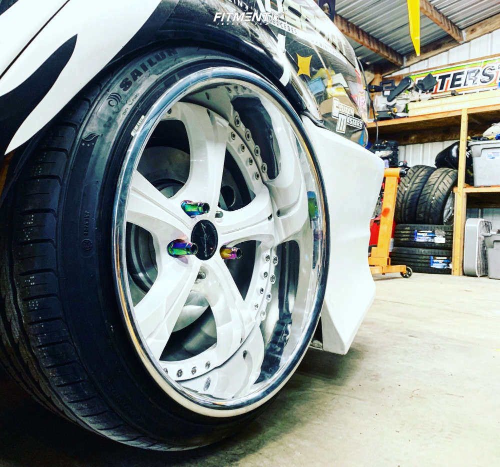 2000 BMW 3 Series Base with 18x10 SSR Vienna Courage and Falken 225x40 ...