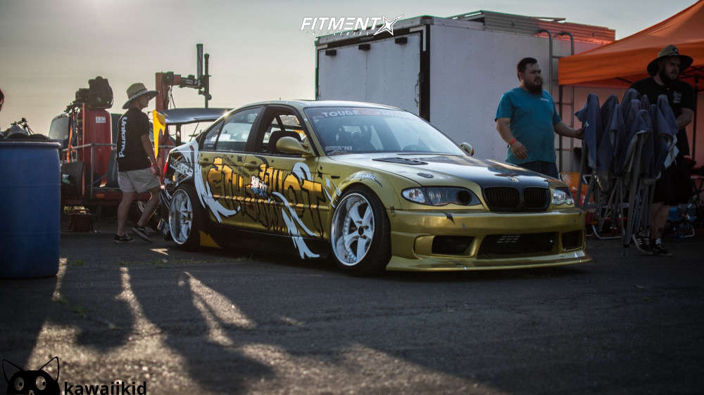 2000 BMW 3 Series Base with 18x10 SSR Vienna Courage and Falken 225x40 ...