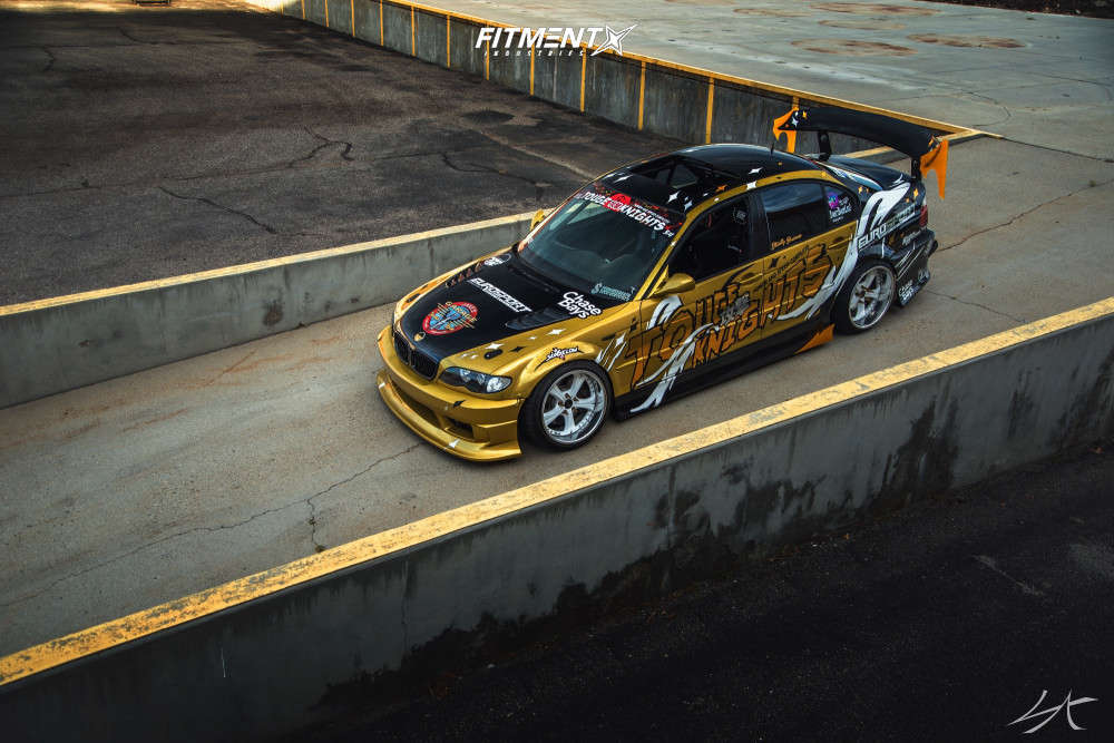 2000 BMW 3 Series Base with 18x10 SSR Vienna Courage and Falken 225x40 ...