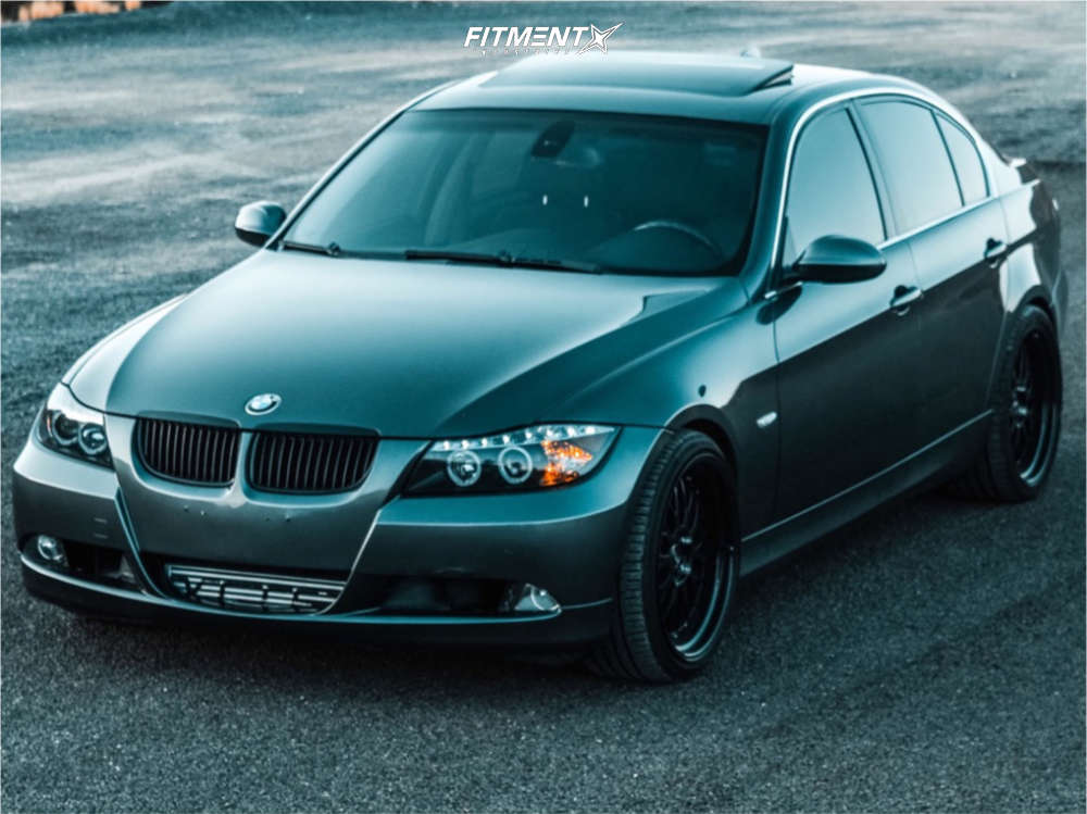 2007 BMW 335is Base with 19x9.5 ESR Sr05 and Goodyear 235x30 on Stock ...