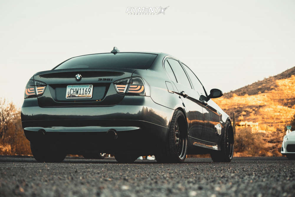 2007 BMW 335is Base with 19x9.5 ESR Sr05 and Goodyear 235x30 on Stock ...