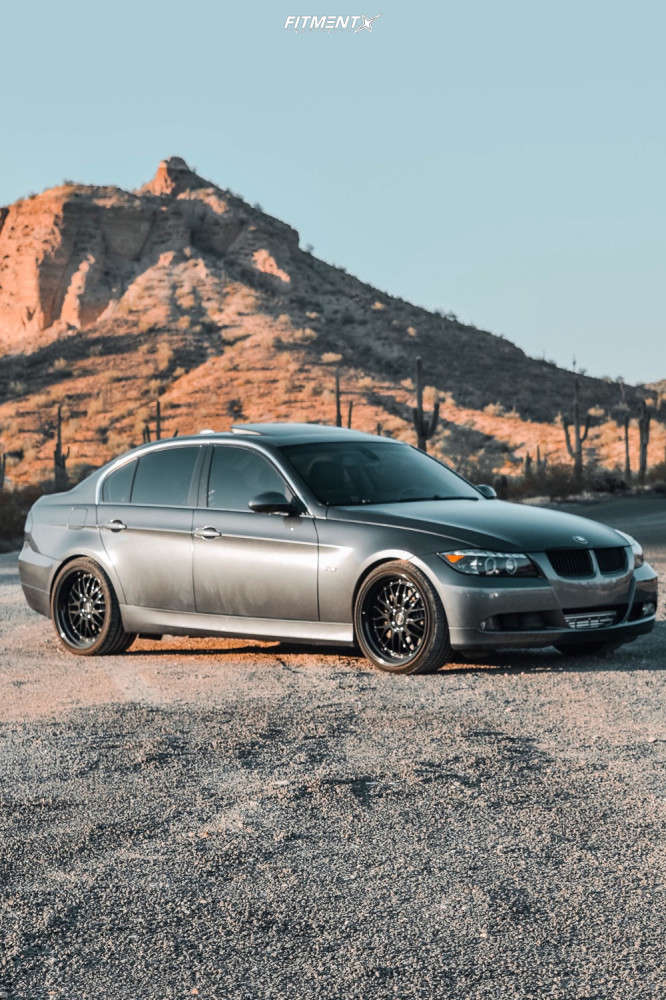 2007 BMW 335is Base with 19x9.5 ESR Sr05 and Goodyear 235x30 on Stock ...