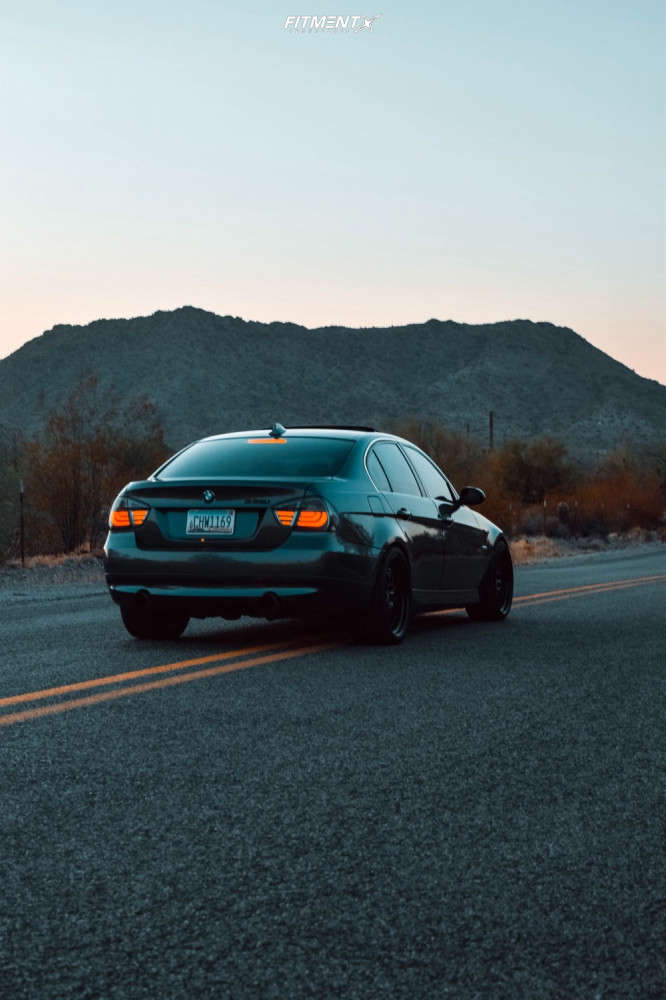 2007 BMW 335is Base with 19x9.5 ESR Sr05 and Goodyear 235x30 on Stock ...