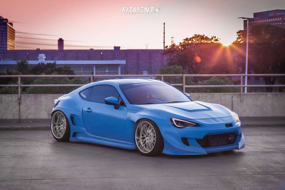 2013 Subaru BRZ Premium with 19x9.5 Leon Hardiritt Bugel and Accelera ...