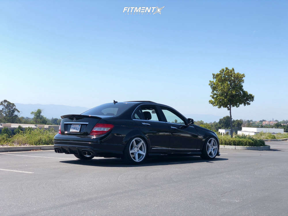 2008 Mercedes-Benz C300 Base with 18x8.5 Rotiform Wgr and Falken 225x40 ...