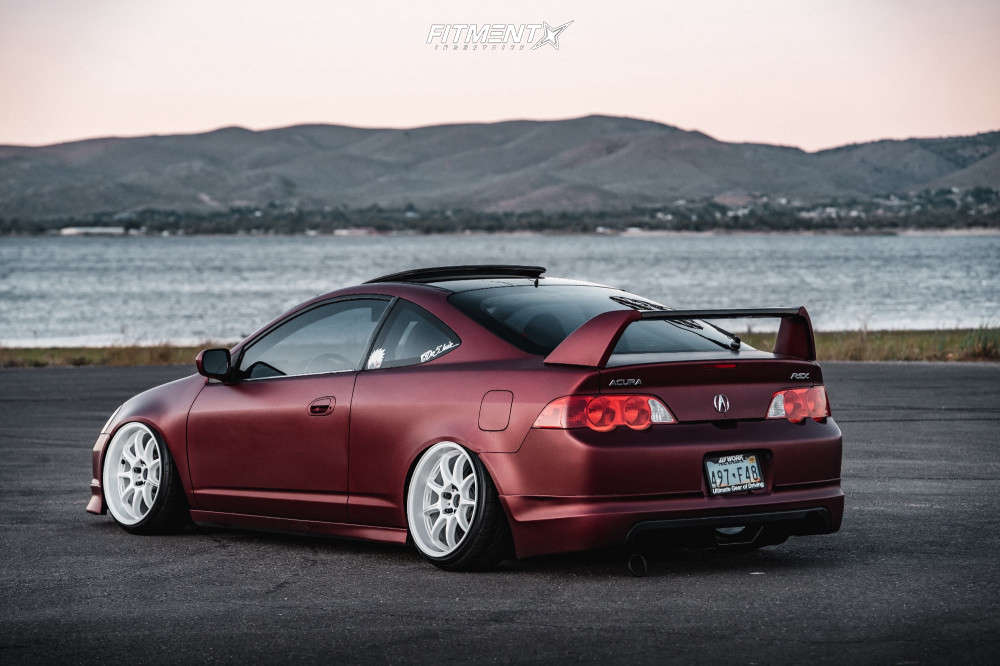 2002 Acura RSX Base with 18x9.5 Work Emotion D9r and Federal 215x35 on Air Suspension | 777880 ...