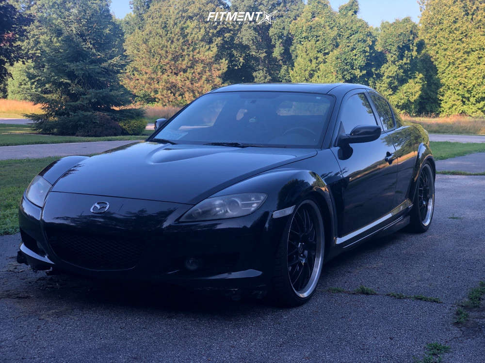 2004 Mazda RX-8 Base with 20x8.5 Enkei Lusso and Toyo Tires 245x35 on ...