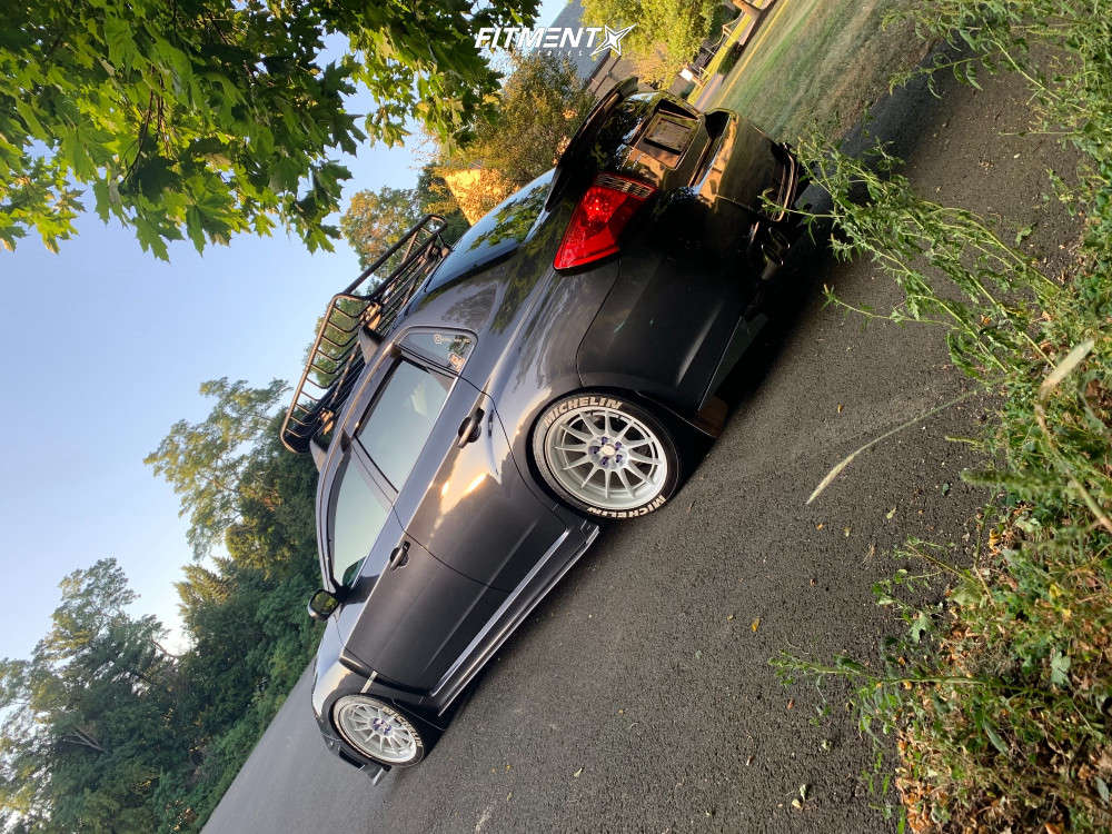 2013 Subaru WRX Base with 18x9.5 Enkei Nt03 and Michelin 265x35 on ...