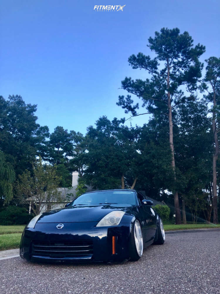 2007 Nissan 350Z Base with 19x11 Weds Cerberus Ii and Federal 225x35 on ...